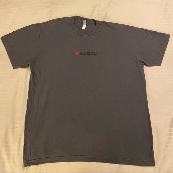 American Apparel | Shirts | I Vodka In Russian Sz Xl | Poshmark